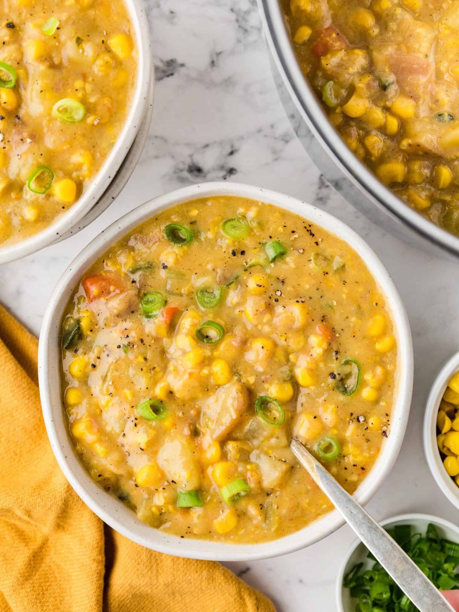 Corn Chowder - My Plant-Based Family