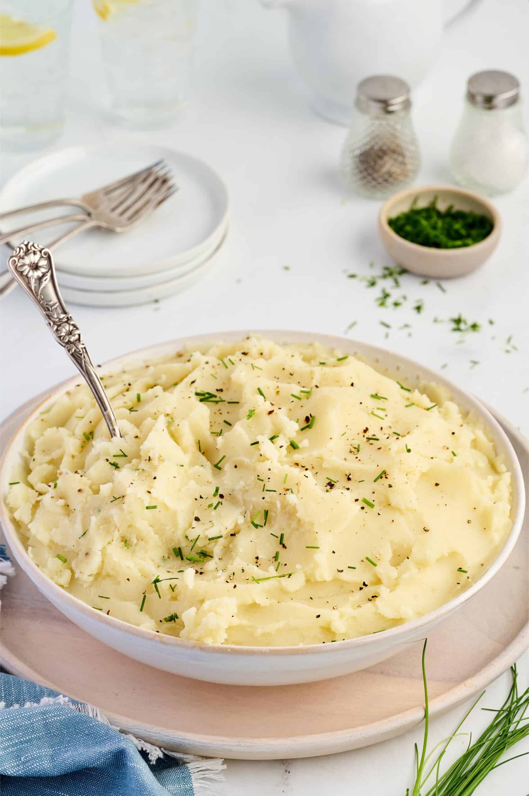 Fluffy Vegan Mashed Potatoes - My Plant-Based Family